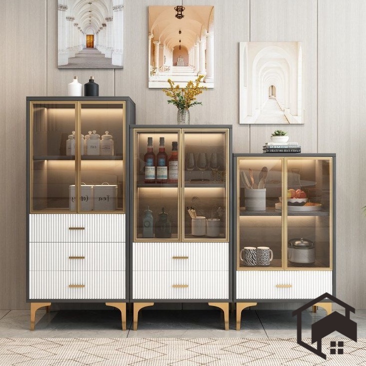 Chest-drawer Kitchen Storage Cabinet Sideboard Cabinet Multi-layer ...