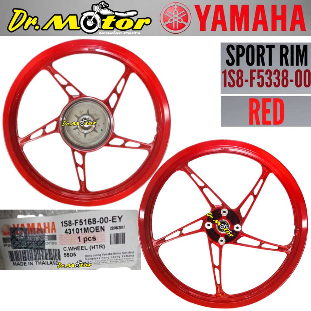 100% ORIGINAL YAMAHA LC135 4S 4 SPEED LC 135 (1S8) SPORTRIM CAST WHEEL ...