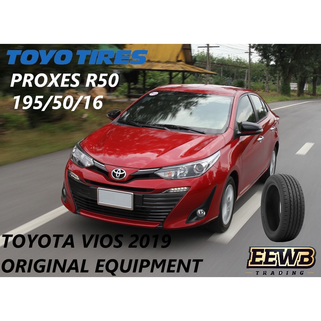 (POSTAGE) 195/50/16 ORIGINAL TOYOTA VIOS TOYO PROXES R50 NEW 2024 CAR ...