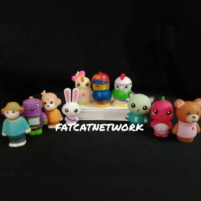 Didi & Friends Topper Small Toys (10pcs/set) Cake Topper Decoration ...
