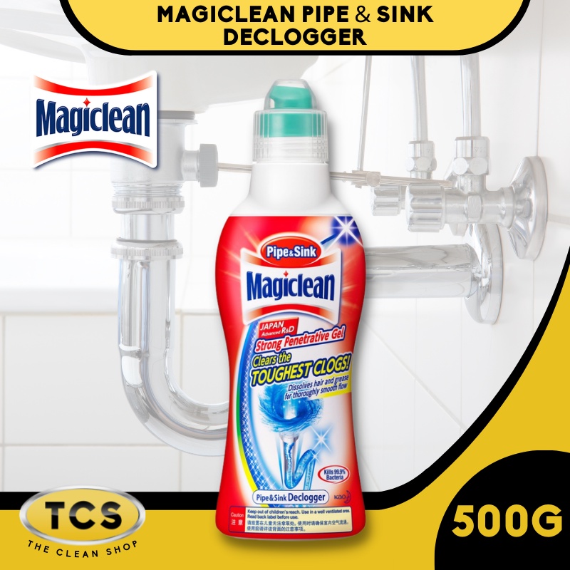 Magiclean Pipe & Sink Declogger 500g | Shopee Malaysia