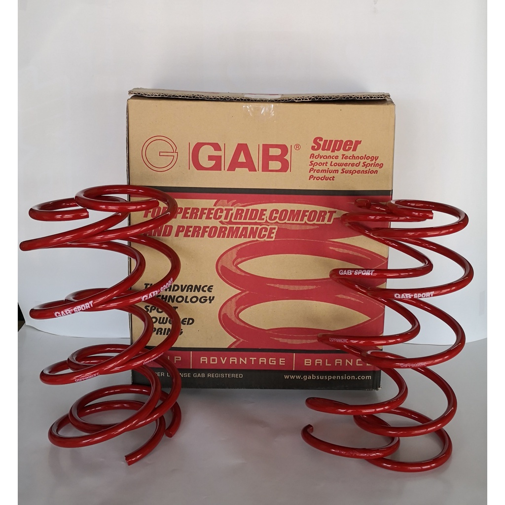 GAB Sport Coil Spring for Perodua Axia Bezza (1Set=4pcs) | Shopee Malaysia