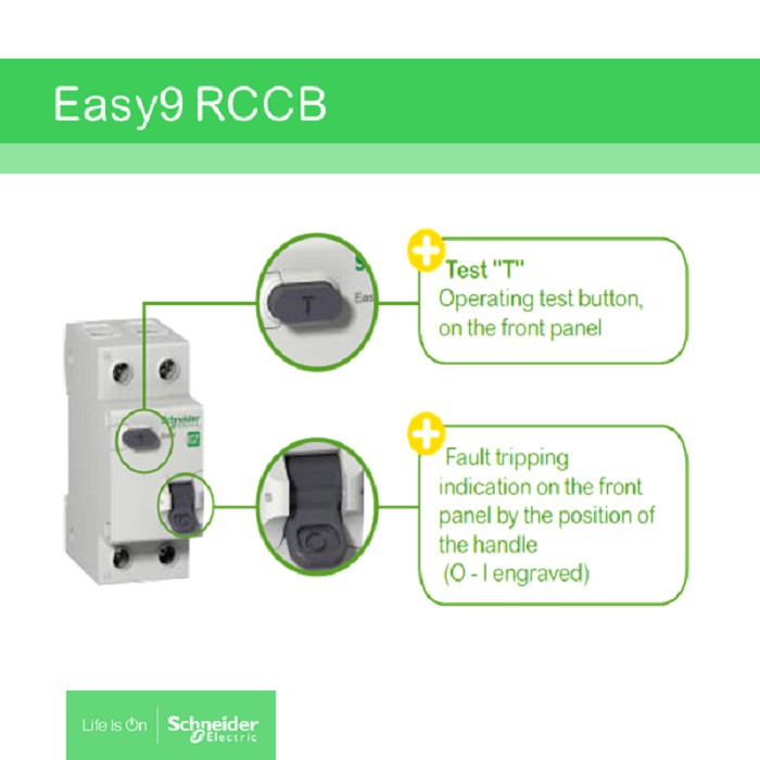 Schneider Electric Easy9 RCCB 2P 40A AC-type 230V | Shopee Malaysia