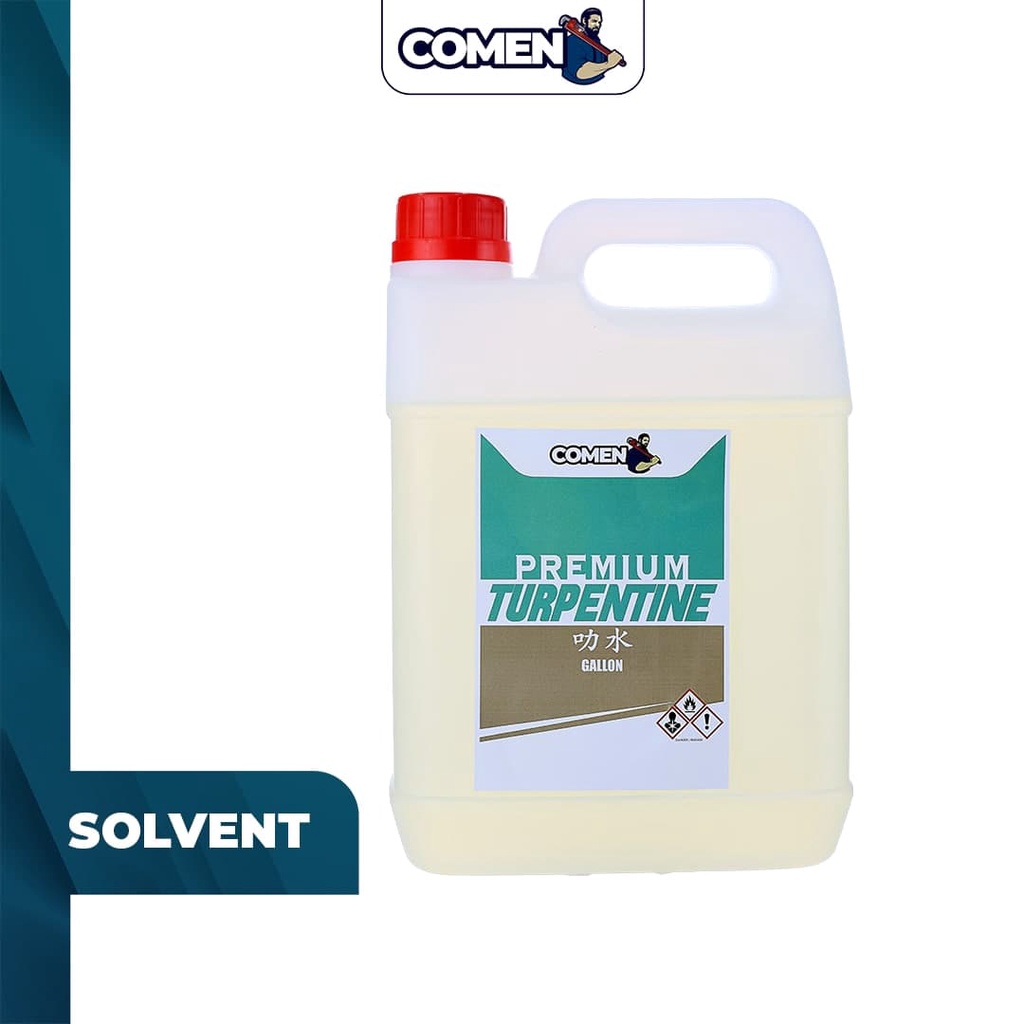 COMEN Premium Turpentine 2KG (Gallon) Turpentine Solvent Kerosene ...