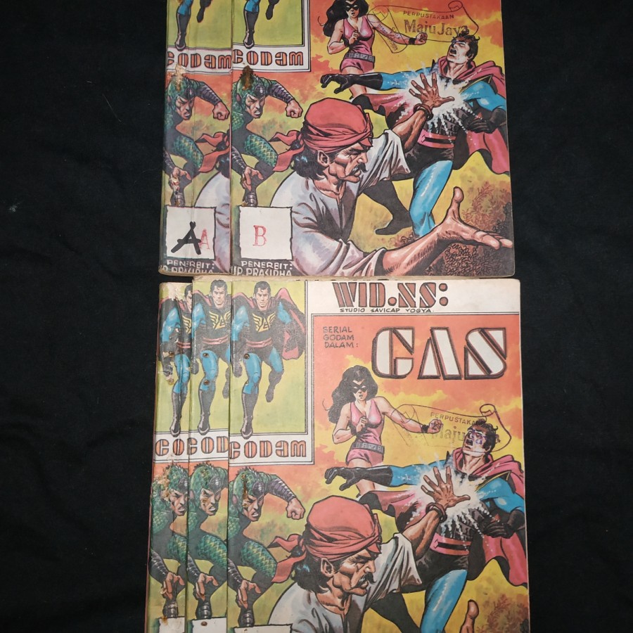 Superhero Comics Temptation Series in the Wid NS GAS story | Shopee Malaysia