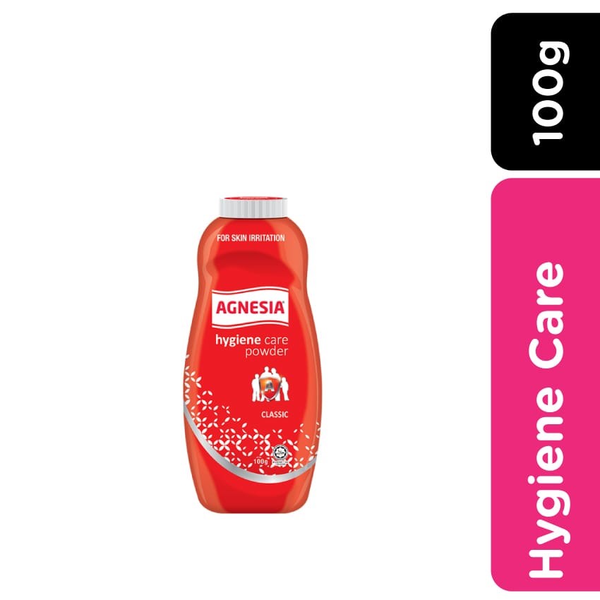 Agnesia Hygiene Care Powder Classic (50g, 100g & 300g) for Prickly heat ...