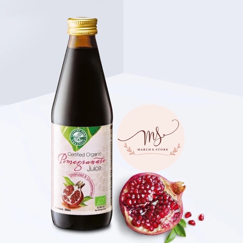Pomegranate Juice | Jus Delima 330ml County Farm Organics | ⚠️31/10/ ...
