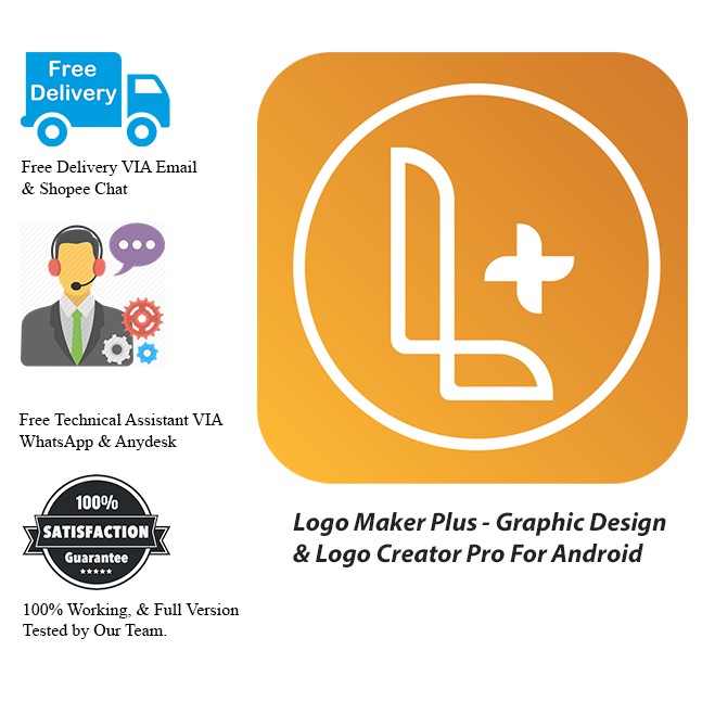 Logo Maker Plus - Graphic Design & Logo Creator Pro For Android | Shopee Malaysia