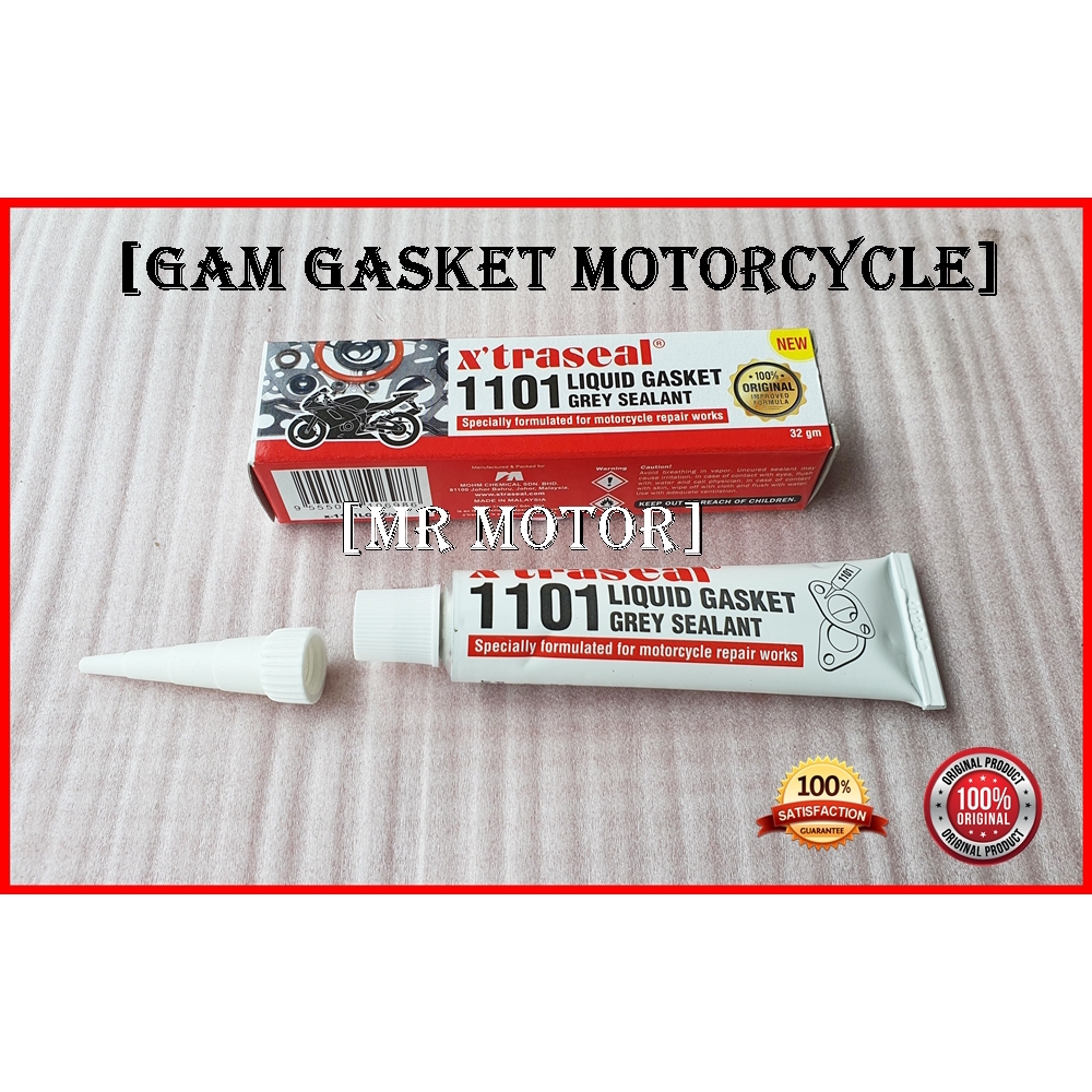 Gam Gasket Xtraseal 85gm 750 F Gray RTV Silicone High Temp (100% ...
