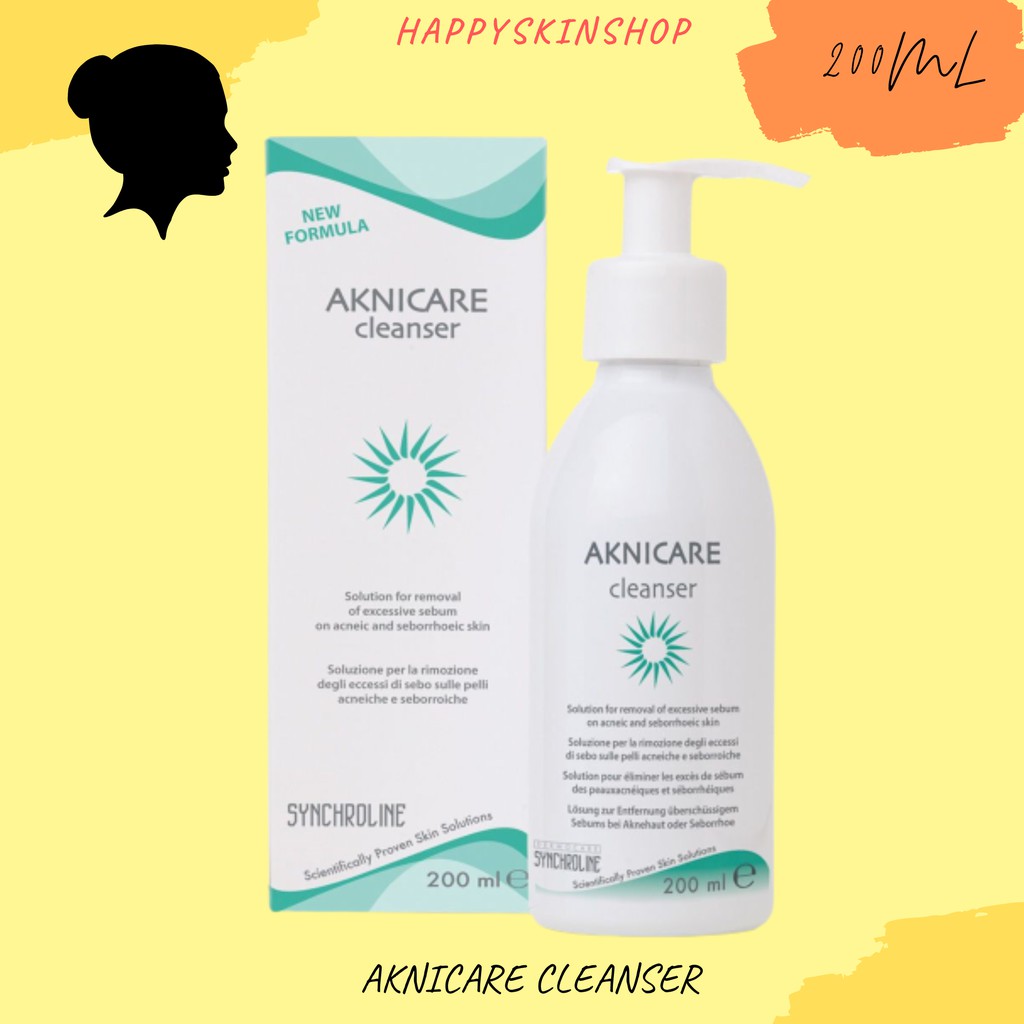 AKNICARE CLEANSER 200ML for oily skin, pimple, acne | Shopee Malaysia