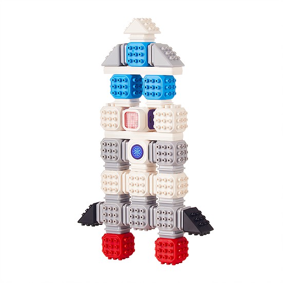 Cubroid Coding Block PREMIUM KIT + 4 workbooks | Age 4-99 | STEAM education (130 BLOCKS ...