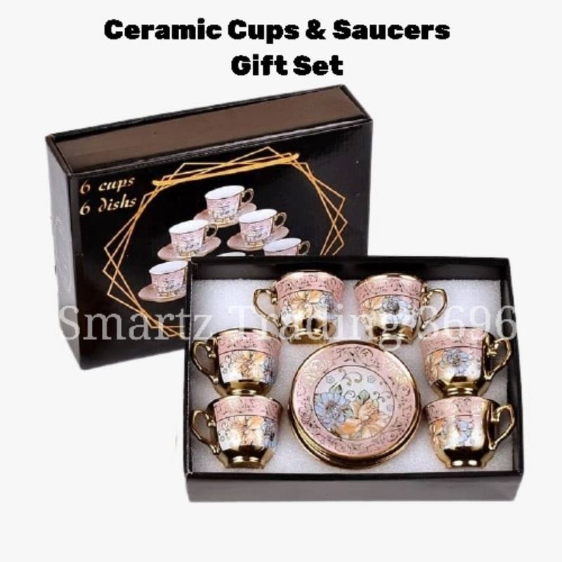 Set 12 pcs Premium Water Cup Glass Tea Set Drinking Glass Jug Cold/Cups ...