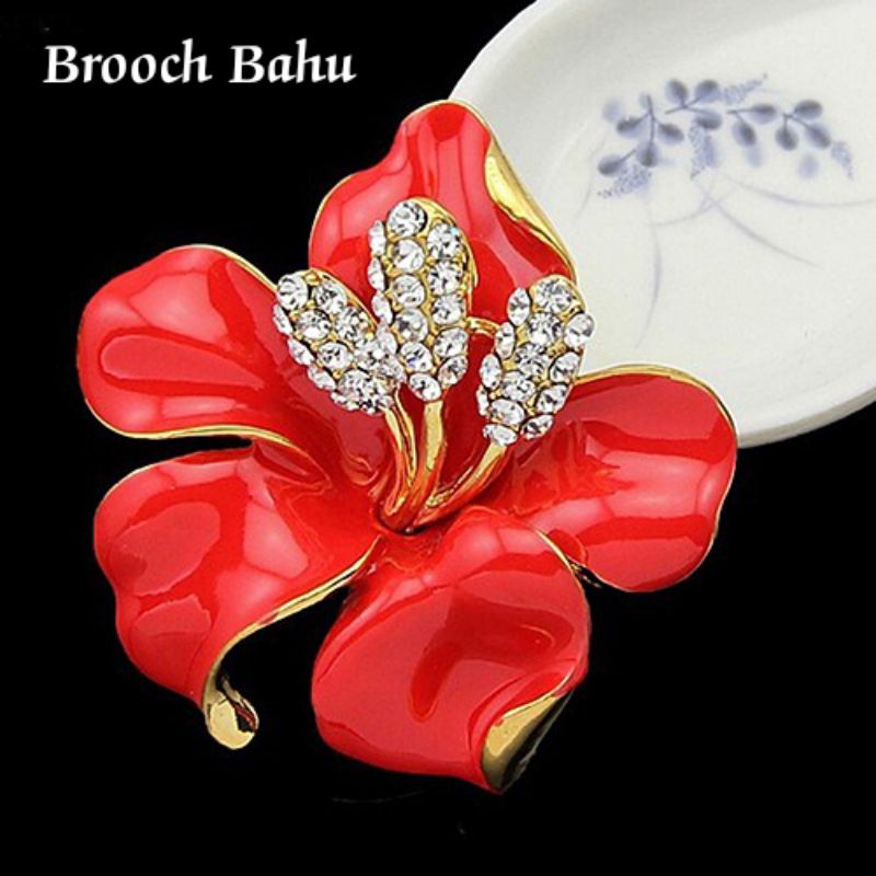 Brooch Bahu ( Bunga Raya ) | Shopee Malaysia