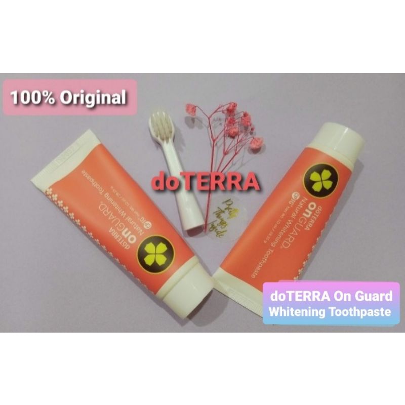 [READY STOCK] doTERRA On Guard Natural Whitening Toothpaste 28g (100% ...