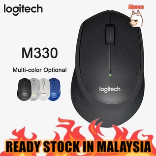 Logi M330 Silent Mouse Wireless Mouse With 2.4ghz Usb 1000dpi Optical ...