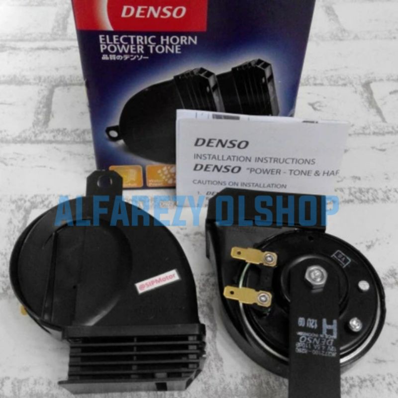 Original Waterproof Denso Motorcycle Snail Horn Horn Horn Car Sound ...