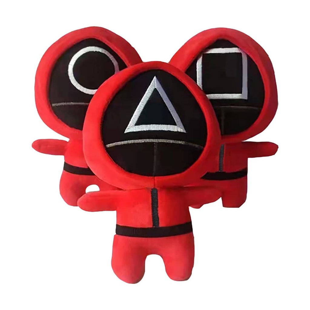 Squid Game Doll Plush Toys/Patung Squid Budak Round Six Netflix Stuffed ...