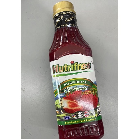 (Ready Stock)1L Nutrifres Concentrated Fruit Juice Syrup Drink Cordial ...