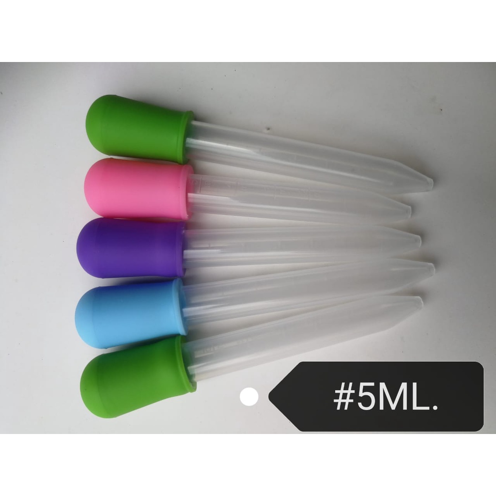 (5xPcs) Manual Suction Pipe Water Liquid Pipette Dropper Aquarium Fish ...