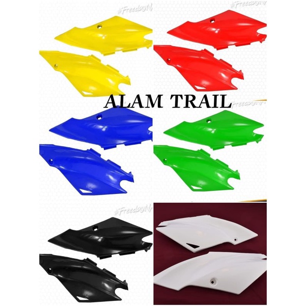Side PANEL KLX 150 BF BIGFOOT DTRACKER NEW REAR BODY COVER KLX 150 BF ...