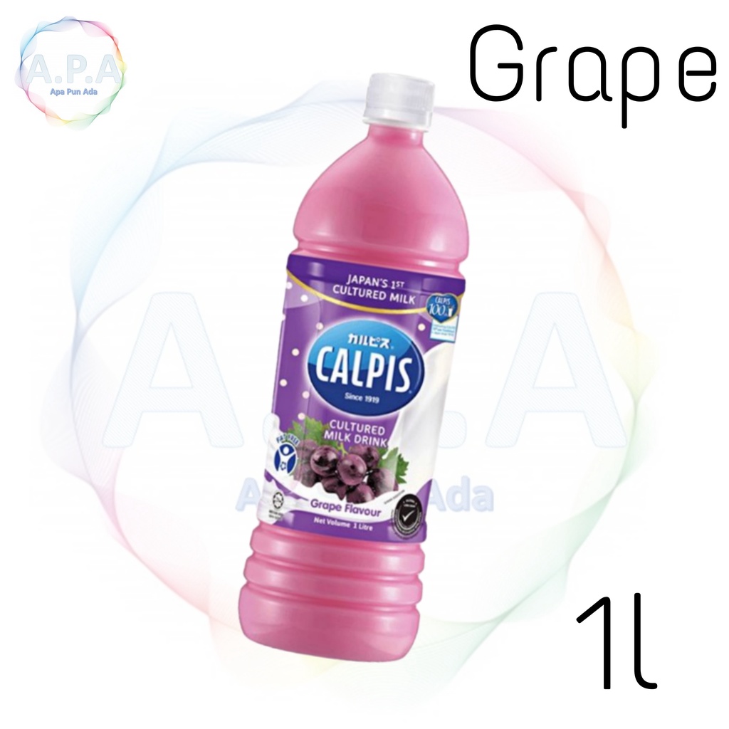 CALPIS Cultured Milk Drink 1L (Mango / Grape) | Shopee Malaysia