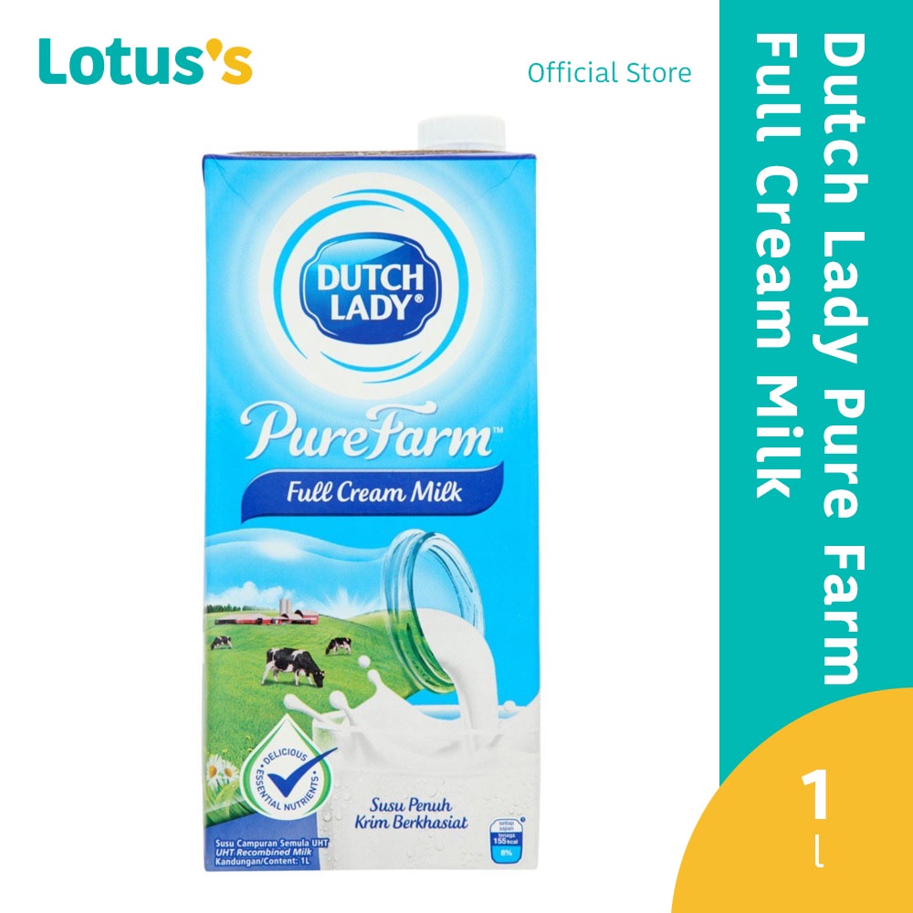 Dutch Lady UHT Milk Full Cream (1L) | Shopee Malaysia Dutch Lady UHT Milk Full Cream (1L) | Shopee Malaysia