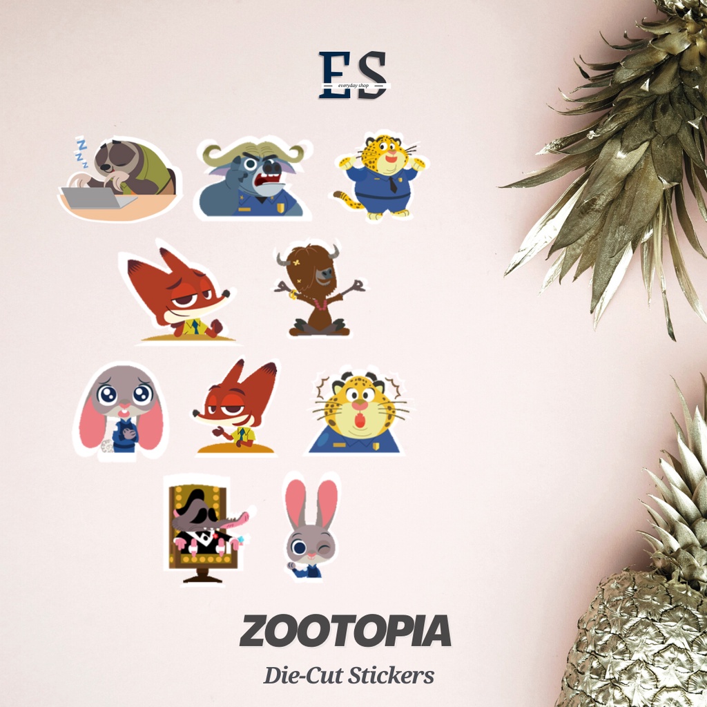 Zootopia Sticker | Disney Stickers | Die Cut Stickers | Journal ...