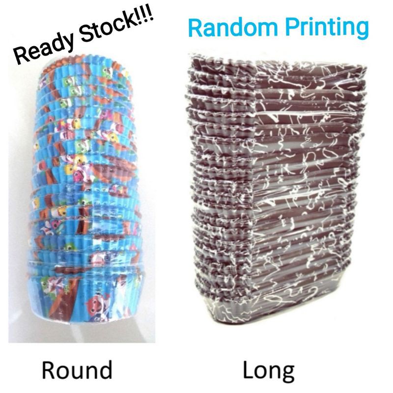 Bread Paper Cup (Round & Long shape) | Shopee Malaysia