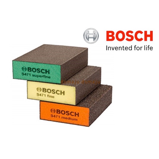 Bosch Abrasive Foam Block | Shopee Malaysia