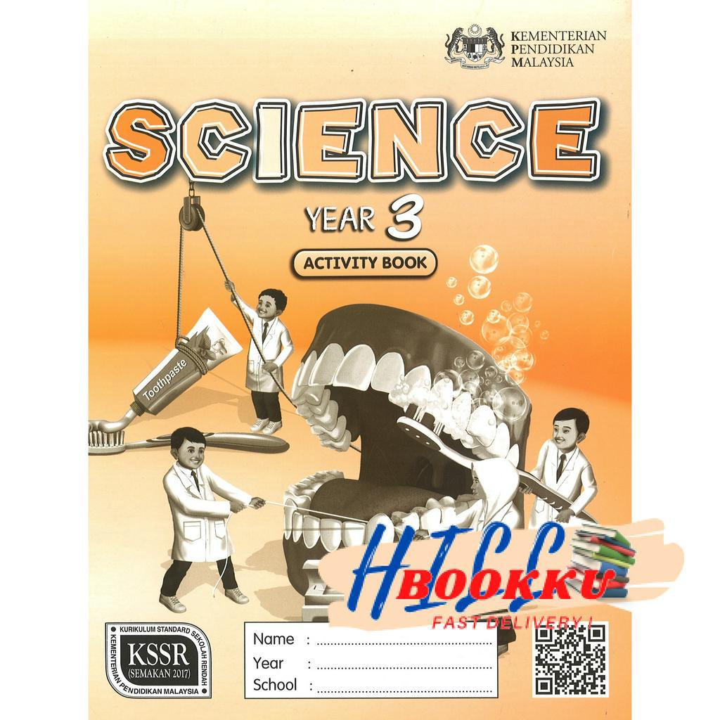 BUKU TEKS (BUKU AKTIVITI) SCIENCE YEAR 3 (ENGLISH VERSION) | Shopee ...
