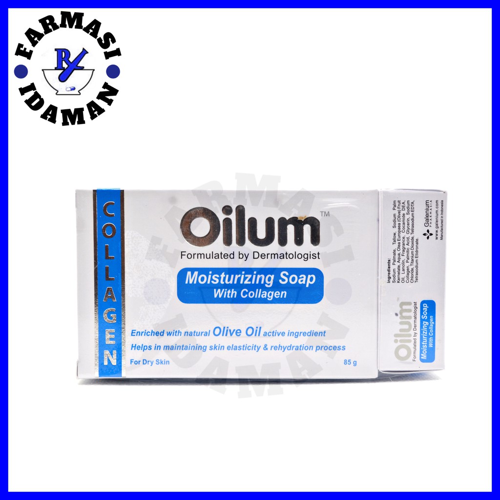 [FREE 20g] Oilum Moisturizing Soap With Collagen (85g) | Shopee Malaysia