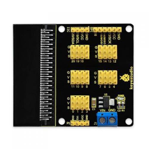 Keyestudio Sensor Breakout Expansion Board Module for Micro Bit (BLACK ...