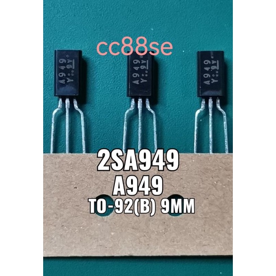 2SA949 A949 TO-92(B) 9MM P-CHANNEL TRANSISTOR | Shopee Malaysia