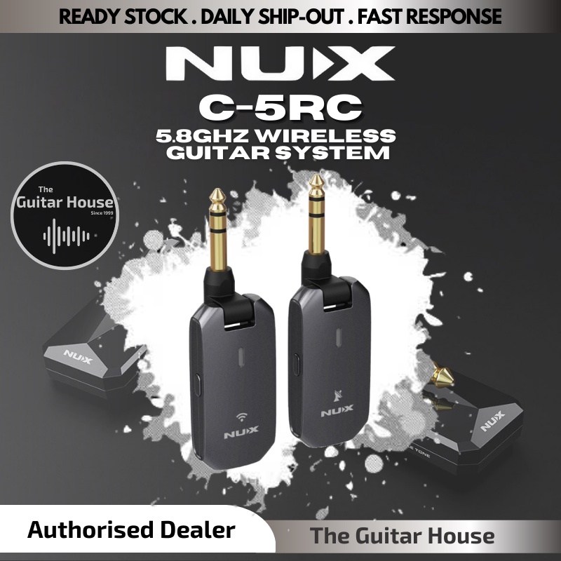 NUX C-5RC 5.8GHz Guitar and Bass Wireless System | Shopee Malaysia