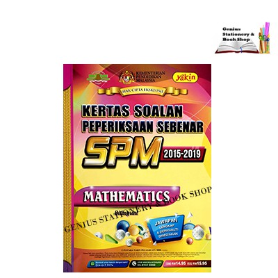 Edisi 2020 - Past Year SPM 2015-2019 Kertas soalan Peperiksaan Sebenar ...