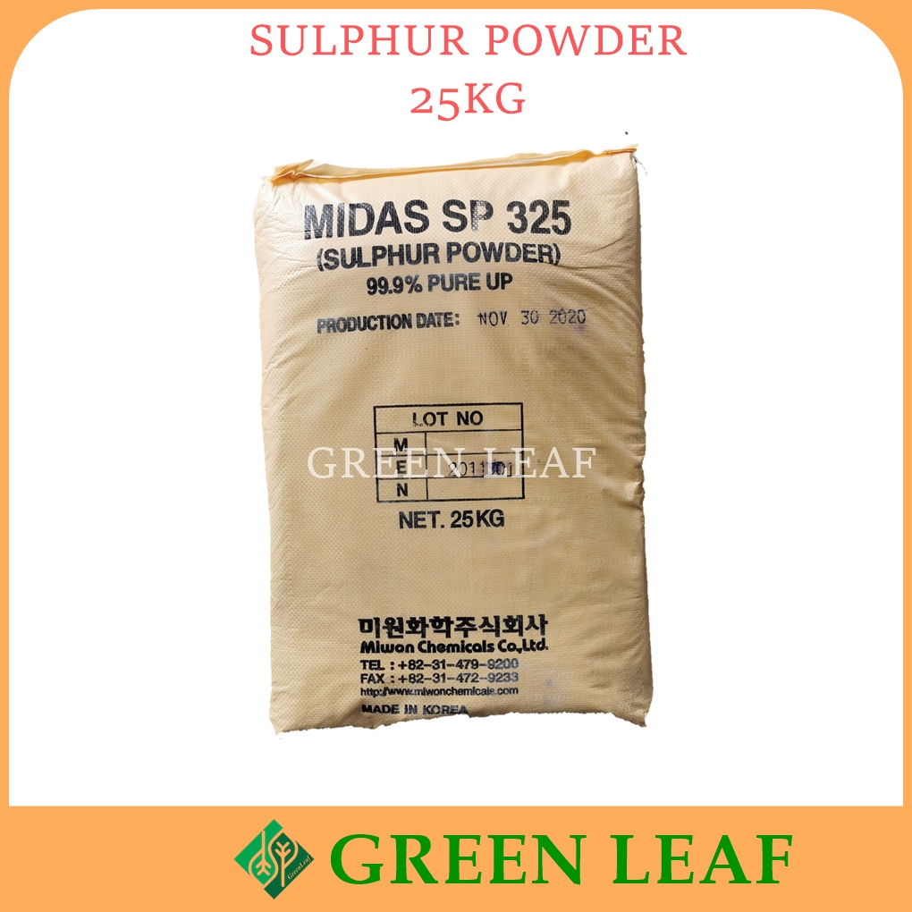 Sulfur Powder 25KG Belerang Sulphur Snake Repellent Ubat Penghalau ...