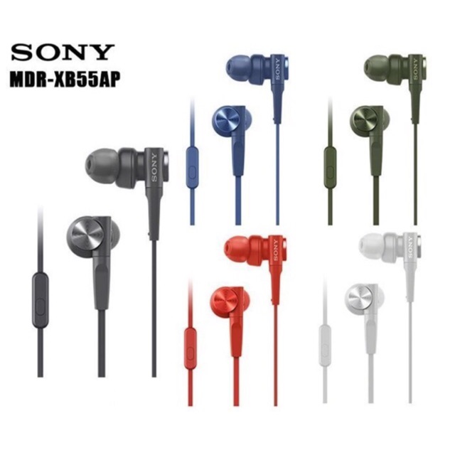 Sony xb55ap Headset (sony mdr-xb55ap) - Genuine new Wired sony ...