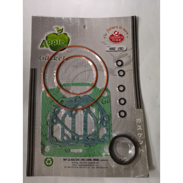 Top Set Gasket KRZ 150 Apple Krz150 Brand Apple | Shopee Malaysia