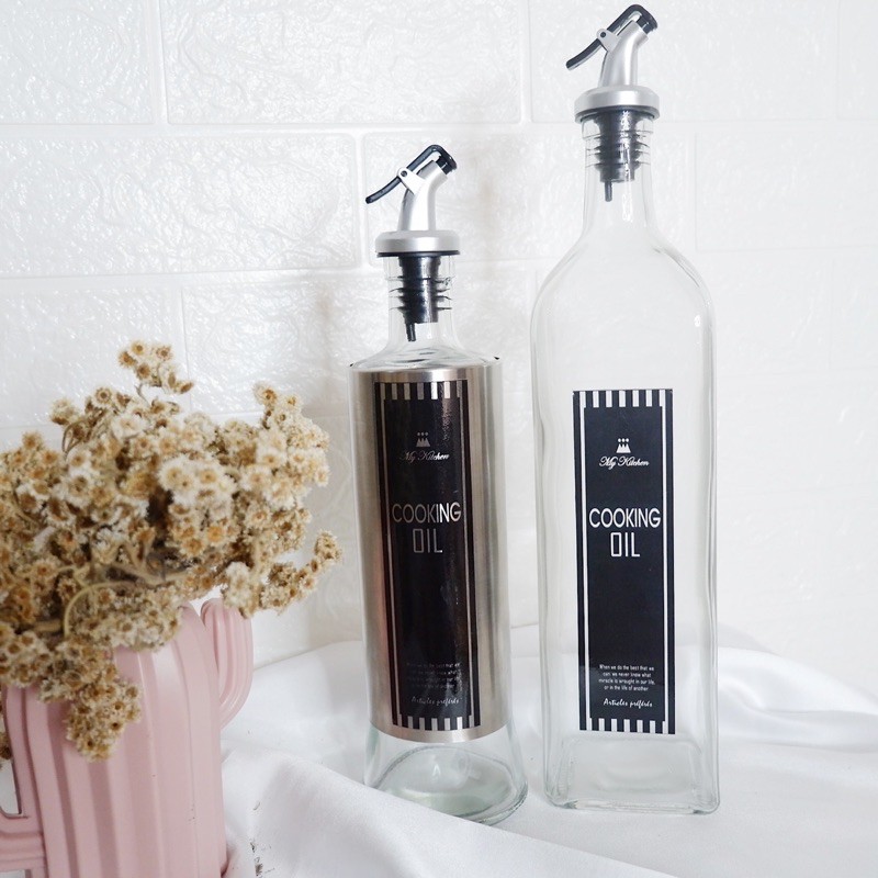 Free Refill Cooking Oil Bottle Aesthetic Sticker Label | Shopee Malaysia