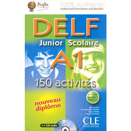 Delf Junior Scolaire A1 Textbook / Key / Audio Audio (English and French Edition ...