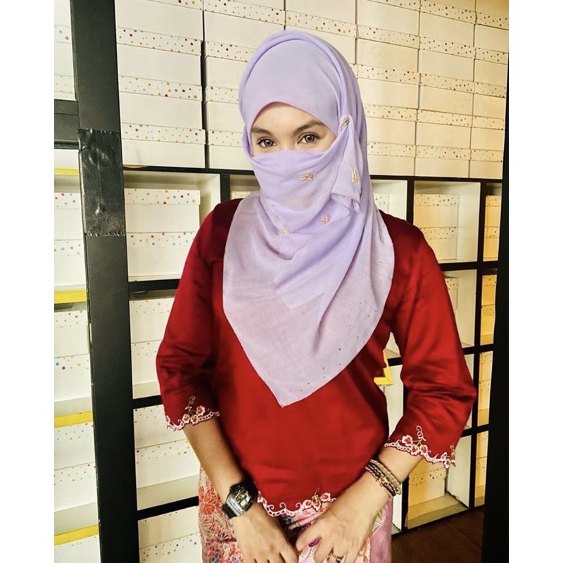 NEW RELEASE 😍 TUDUNG BAWAL AIDIJUMA STUDDED KLCC | Shopee Malaysia