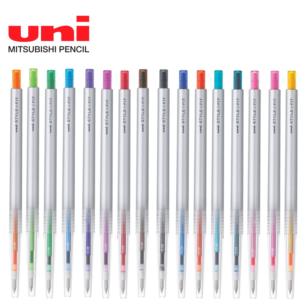 【Uni】Style Fit 1 Color Gel Pen 0.5mm 0.28mm 0.38mm UMN-139 Ballpoint ...