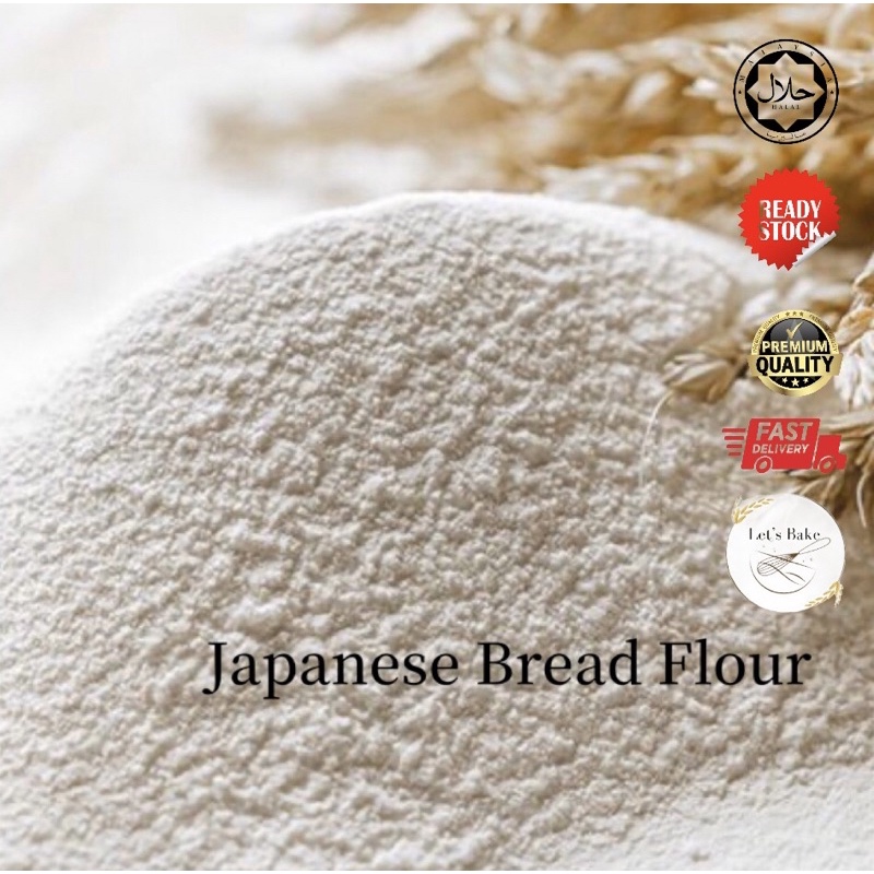 Japanese Bread Flour/ Tepung Roti Japanese/ Unbleached High Protein ...