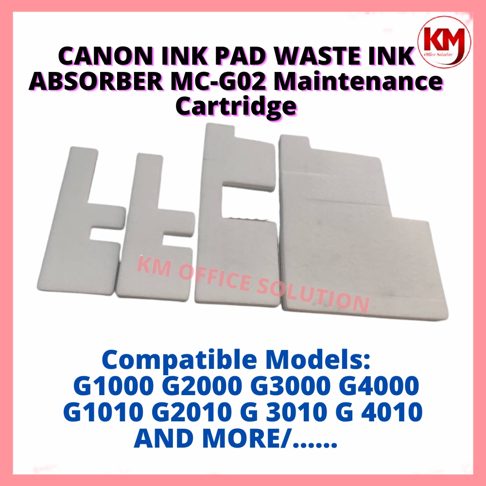 CANON INK PAD WASTE Absorber sponge Maintenance Cartridge CISS Tank ...