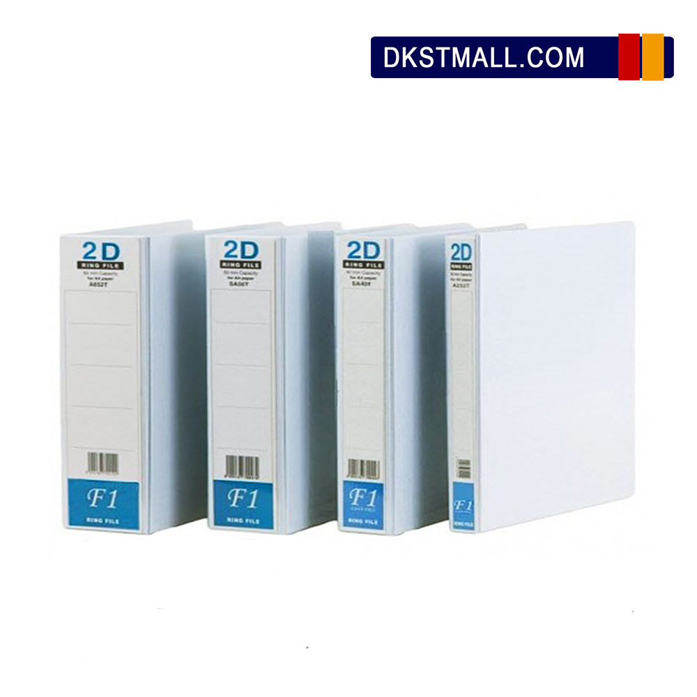 F1 PVC 2D Ring File - 80mm/ 65mm / 50mm / 40mm / 25mm | Shopee Malaysia