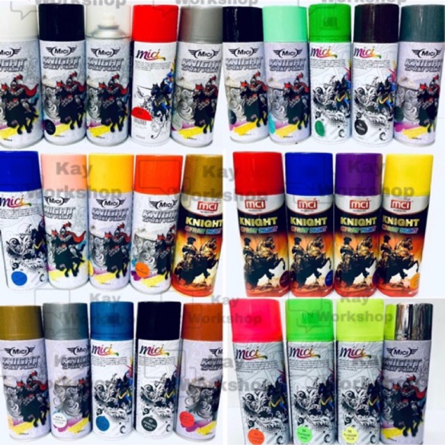 Mici spray paint standard colour | Shopee Malaysia