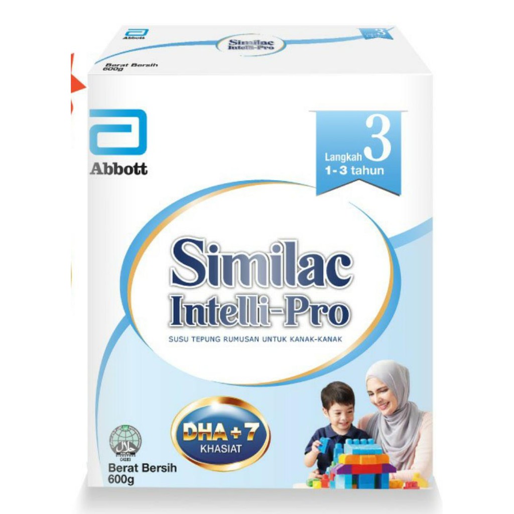 Abbott Similac Intelli-Pro Step 3 ( 600g / 1.2kg /1.8kg) | Shopee Malaysia