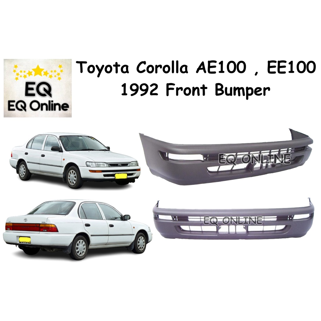 Toyota Corolla AE100 EE100 1992 Front Bumper PP Plastic Malaysia (BUMPER DEPAN) 1993 | Shopee ...