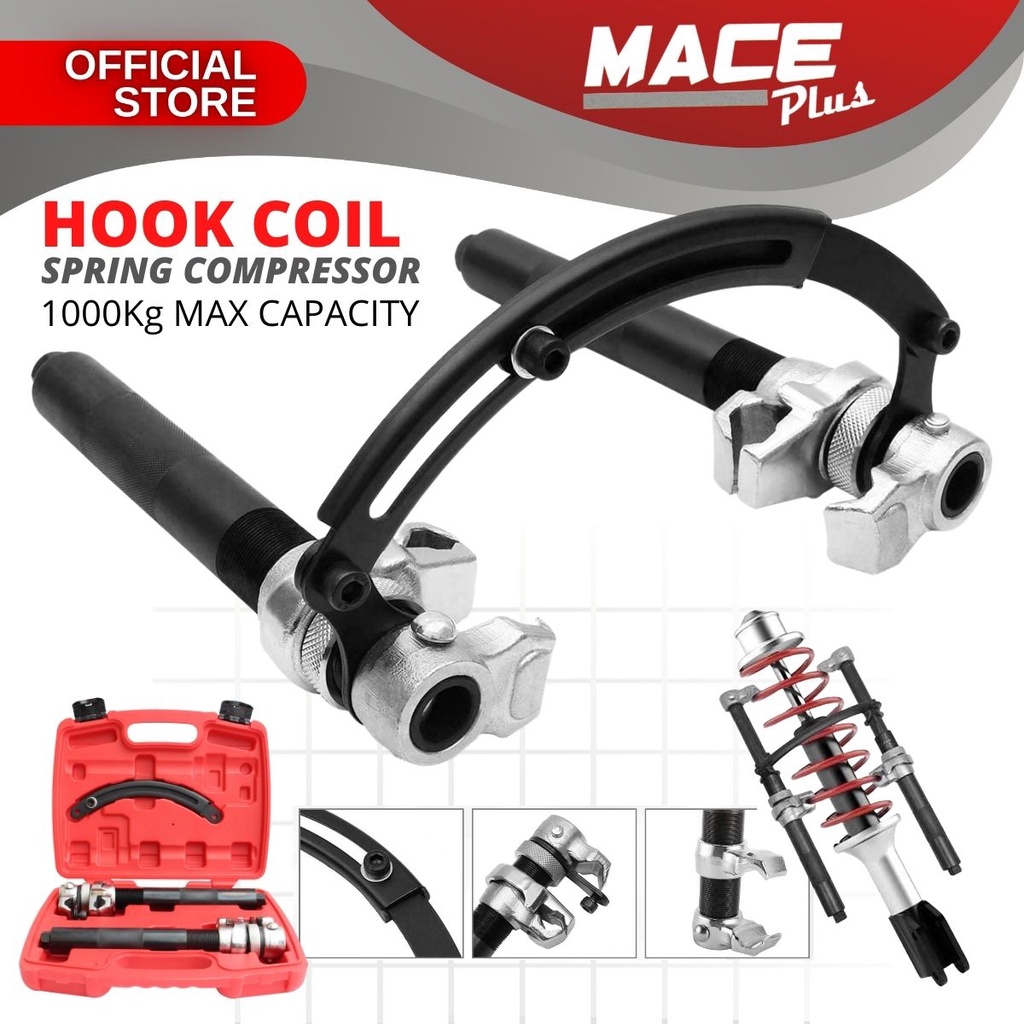 Heavy Duty Hook Coil Spring Compressor Ultra Rugged Strut Spring ...