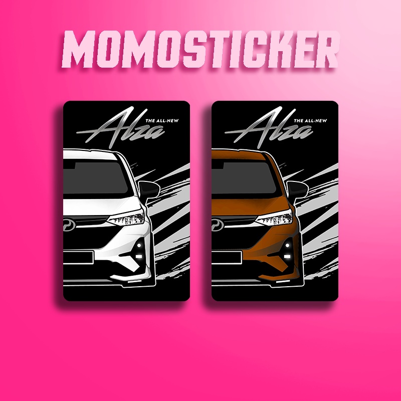 PERODUA ALZA 2022 / ALZA BARU / ATM STICKER / T*G STICKER / BANK CARD ...